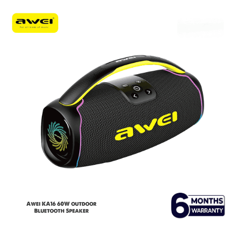 🤍💖 Awei KA16 Wireless 60W Speaker High Quality Audio Portable Speaker – STYLEX